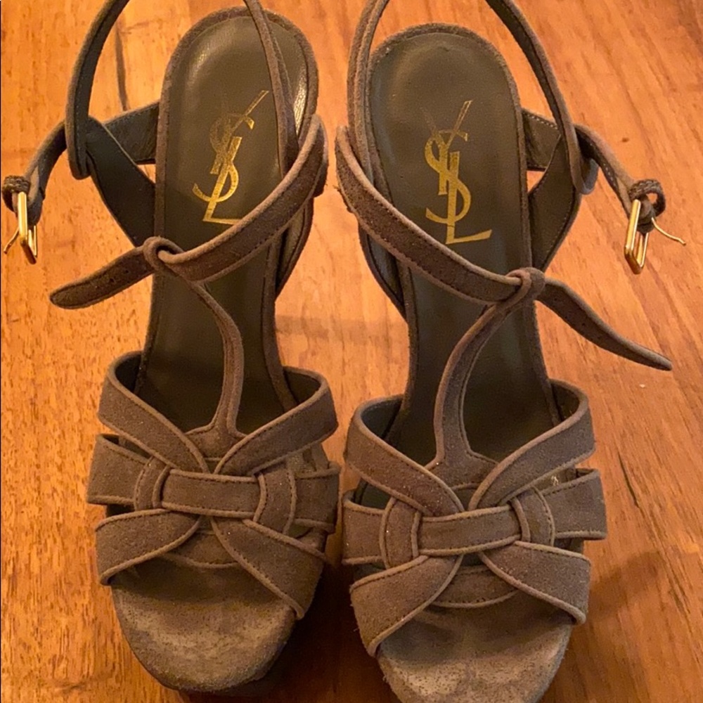 Ysl Tribute Sandals - Gem